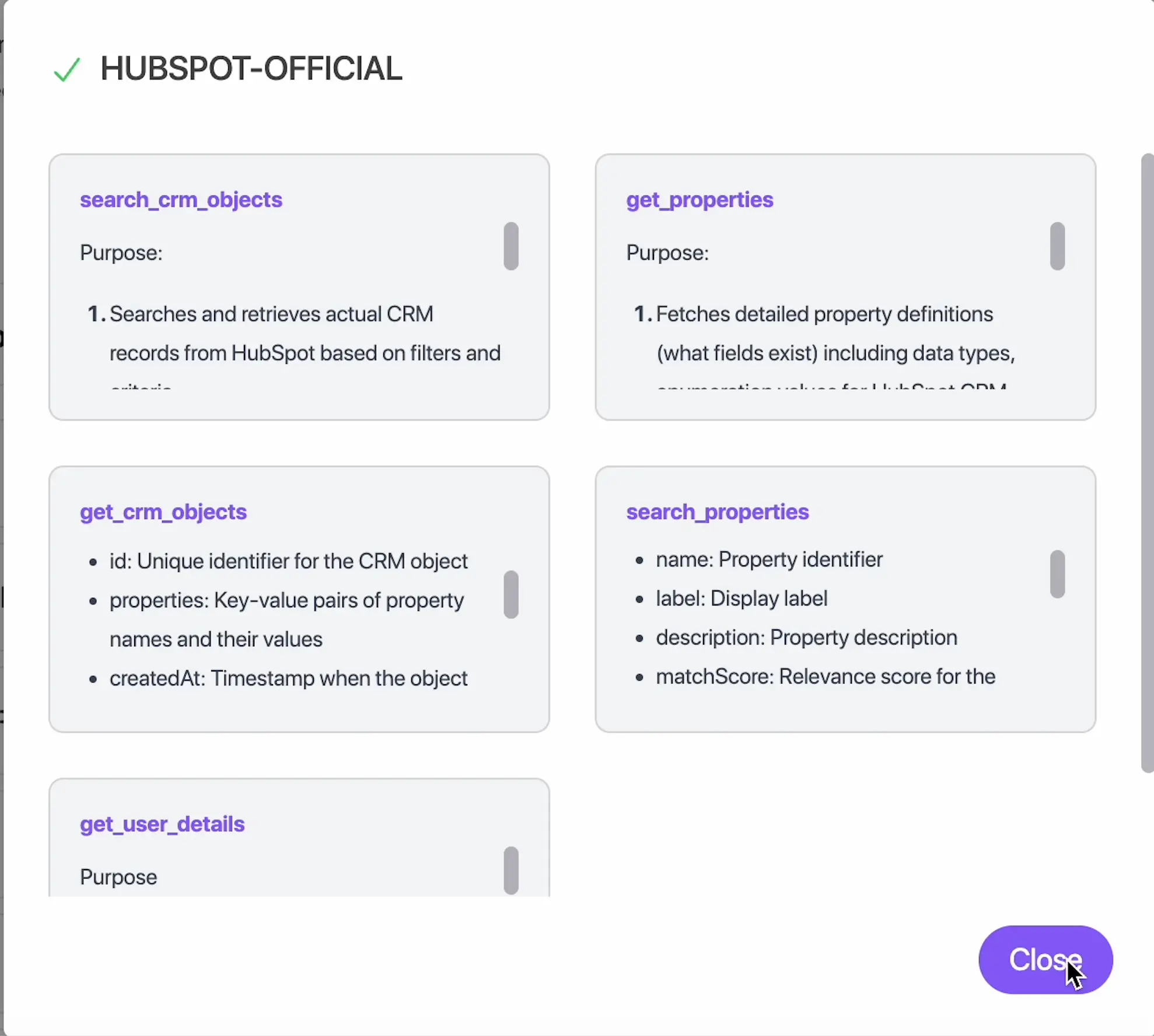 Connect HubSpot MCP | Welcome to Abacus AI Documentation